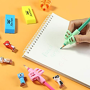 Mr. Pen- Pencil Grips for Kids Handwriting, 4 Pack, Pencil Grips, Pencil Grip, Kids Pencils Grip, School Supplies, Grip Pencils for Kids, School Supplies for Kids, Pencil Holder for Kids, Pen Grip