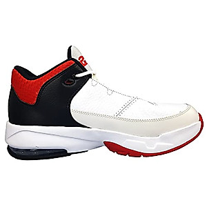 NIKE Men's Sneakers Gymnastics Shoes, White University Red Black, 10.5 AU