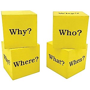 Teacher Created Resources Foam Question Cubes (20614)