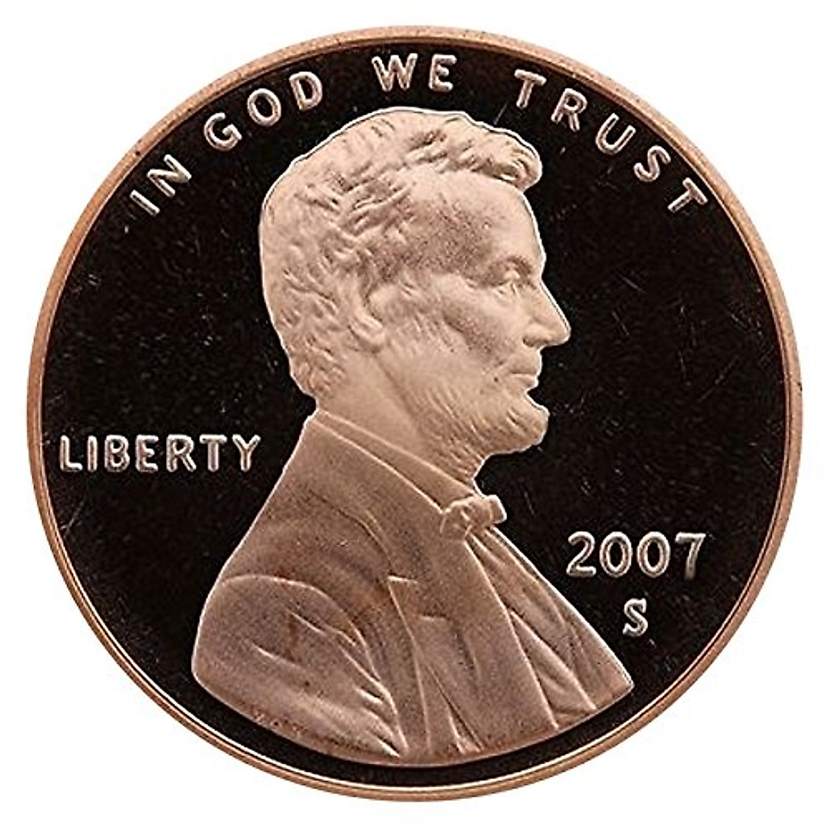 2007 S Gem Proof Lincoln Memorial Cent Penny US Mint Proof