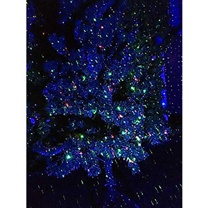 LedMAll® Red and Green Laser, and Blue LED Remote Control Christmas Lights, Garden and Landscape Lights