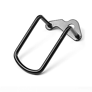 Cayanmydery Black Universal Bike Bicycle Rear Derailleur Guard Rack Protector, Rear Gear Shifter Chain Guard