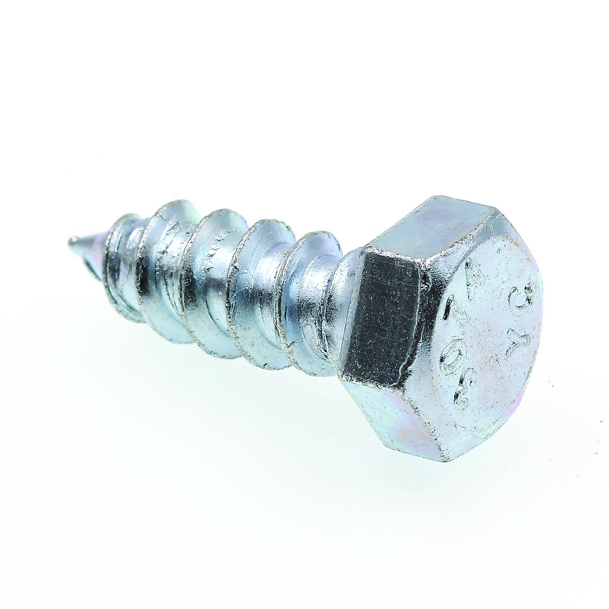 Prime-Line 9056028 Hex Lag Screws, 3/8 In. X 1 In., A307 Grade A Zinc Plated Steel (25 Pack)