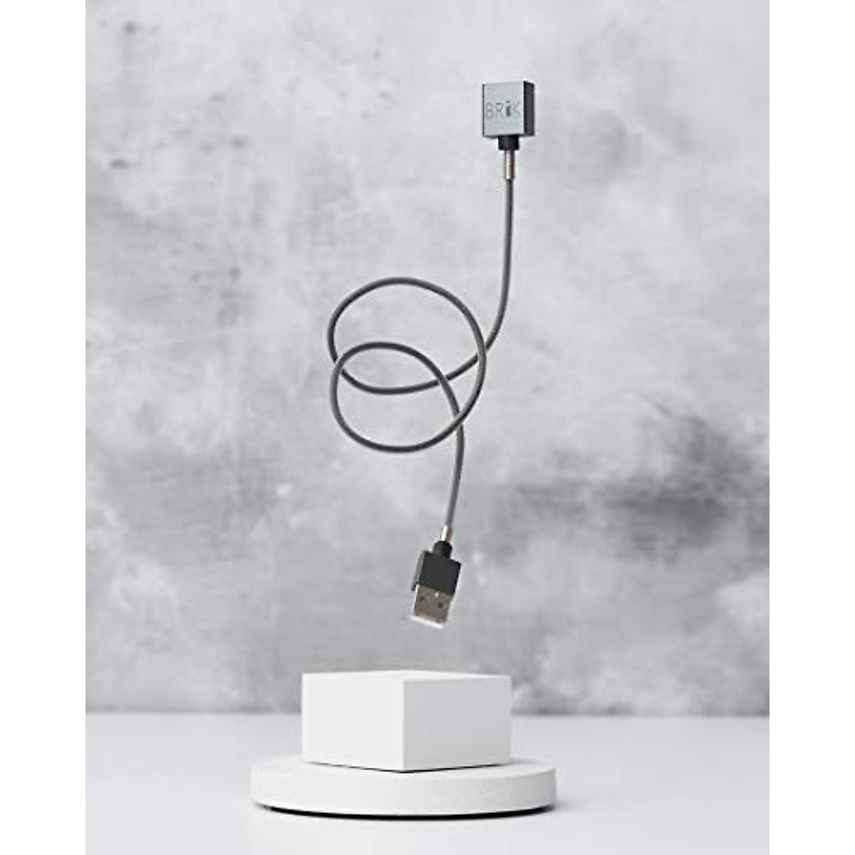 Magnetic USB Charging Cable - Fast Charger - Braided Cord with Reinforced Springs (1 Pack), Laptop