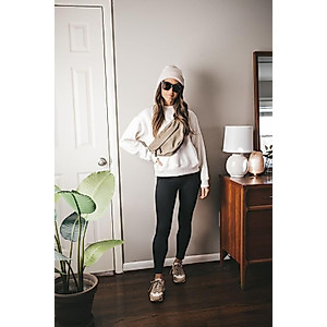 Hi Clasmix 5 Pack Super Soft Leggings for Women-High Waisted Tummy Control Workout Yoga Running Gym Fitness Active Pants(5 Pack Multicolor,L/XL)