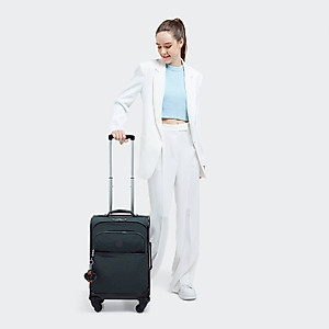 Kipling Parker Small Rolling Luggage True Blue Tonal