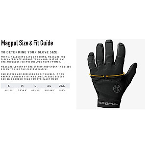 Magpul Technical Glove 2.0 Lightweight Work Gloves, Coyote, Medium