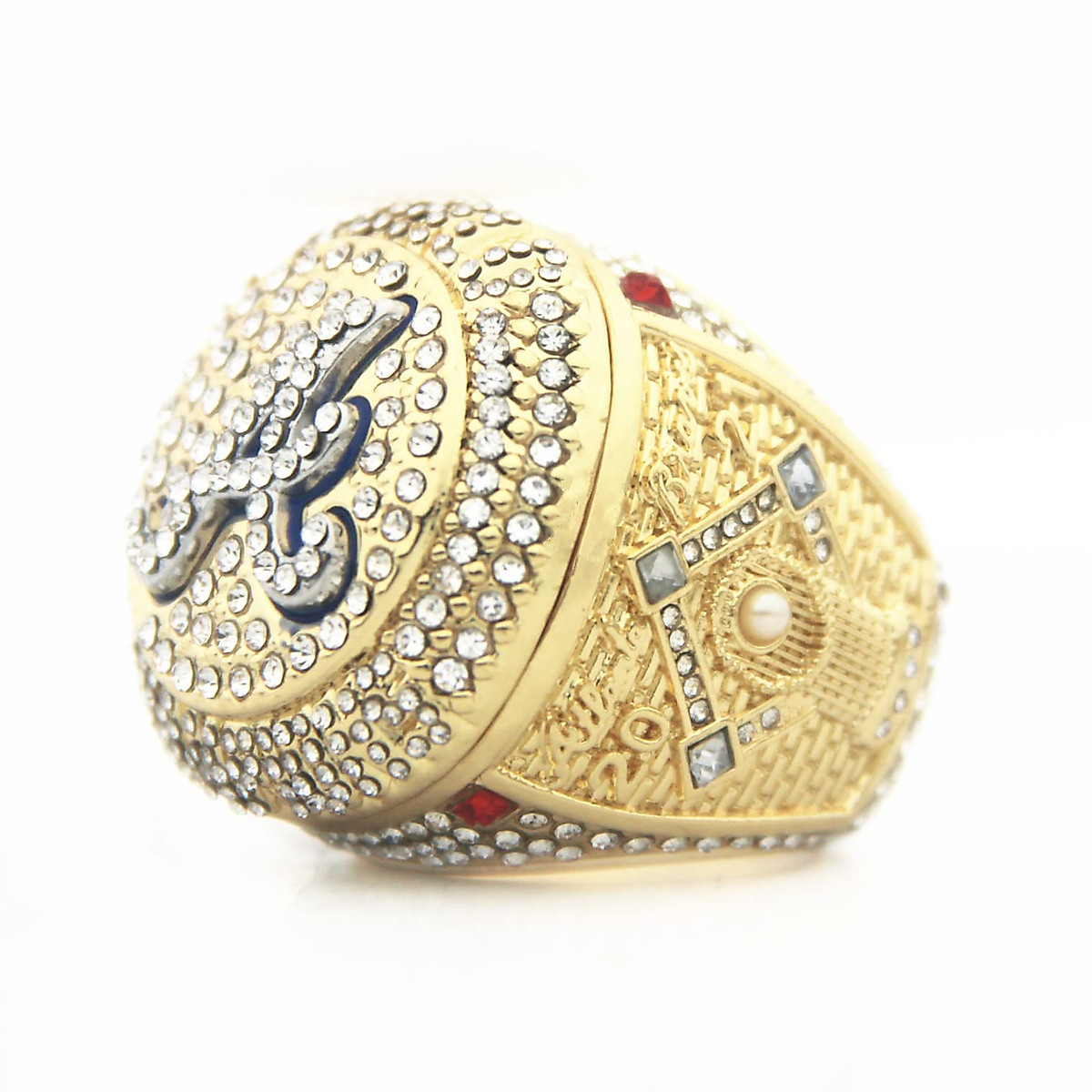 ATL 2021 Braves 13 ACUNA,JR Christmas gift Series Cubs World Replica Champions ring set Atlanta Championship Rings with Wooden box Gifts Women Mens kids Boys Fathers