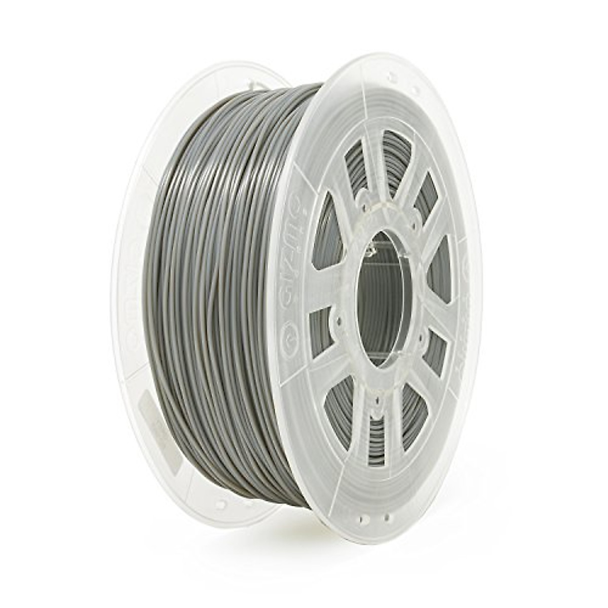 Gizmo Dorks Low Odor ABS 3D Printer Filament 3mm (2.85mm) 1kg, Gray