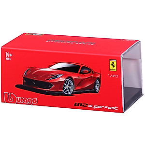 Bburago 1:43 Ferrari Signature Series - Ferrari 812 Superfast (Red)