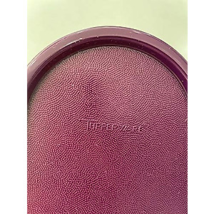 Tupperware Modular Mates Oval Replacement Lids Seal Lid 1616 Dewberry 3.75" x 7.25"