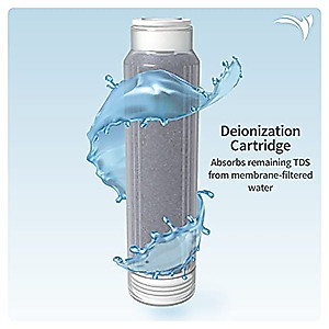 AquaticLife 10-Inch Sediment Water Filter Replacement Cartridges Kit (Carbon)