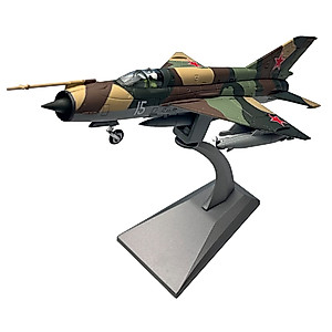 1/72 Scale Soviet MiG-21 Mig21 Fishbed Jet Fighter Plane Aircraft Airplane Diecast Metal Model