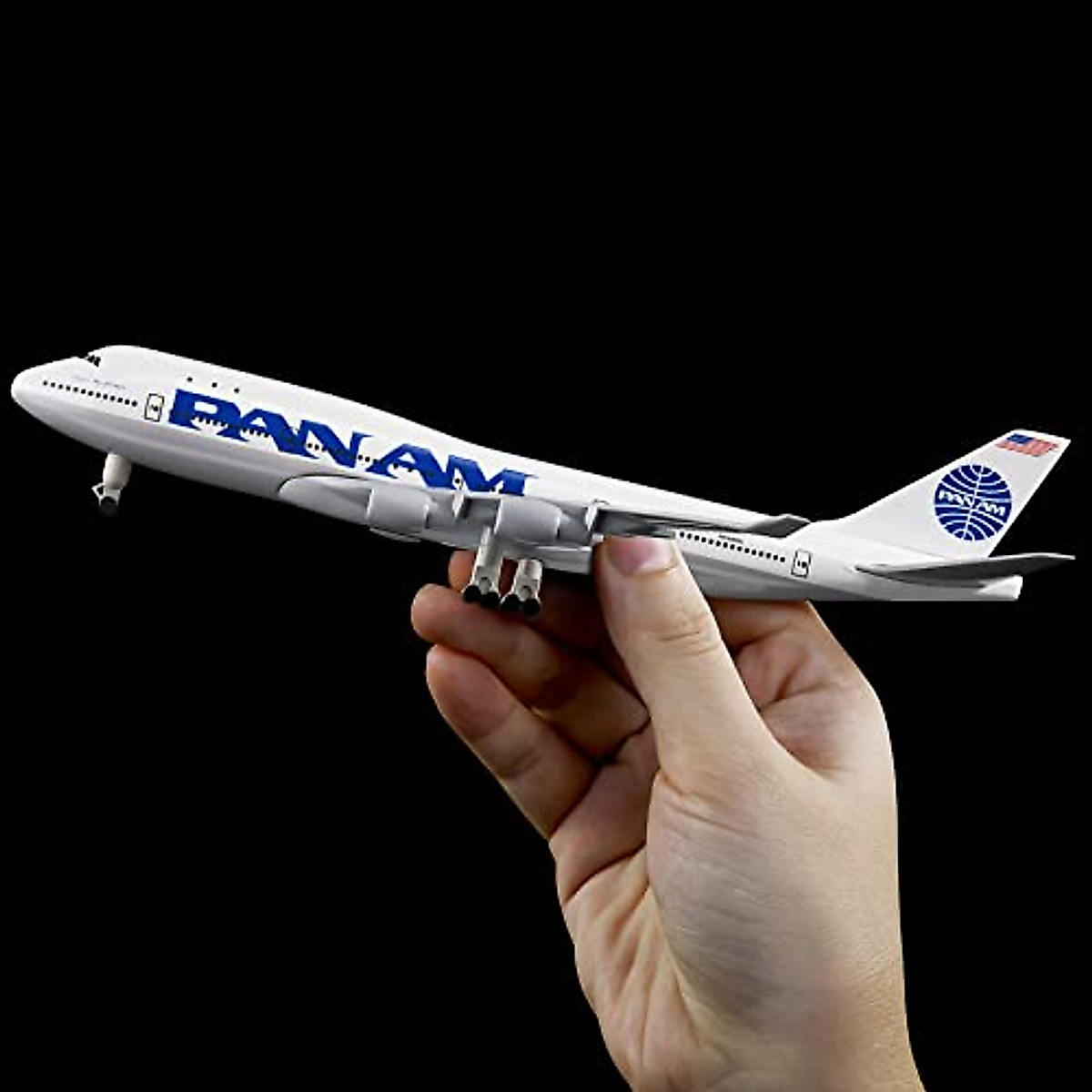 Busyflies 1:300 Scale American Panam Airlines 747 Airplane Models Alloy Diecast Airplane Model