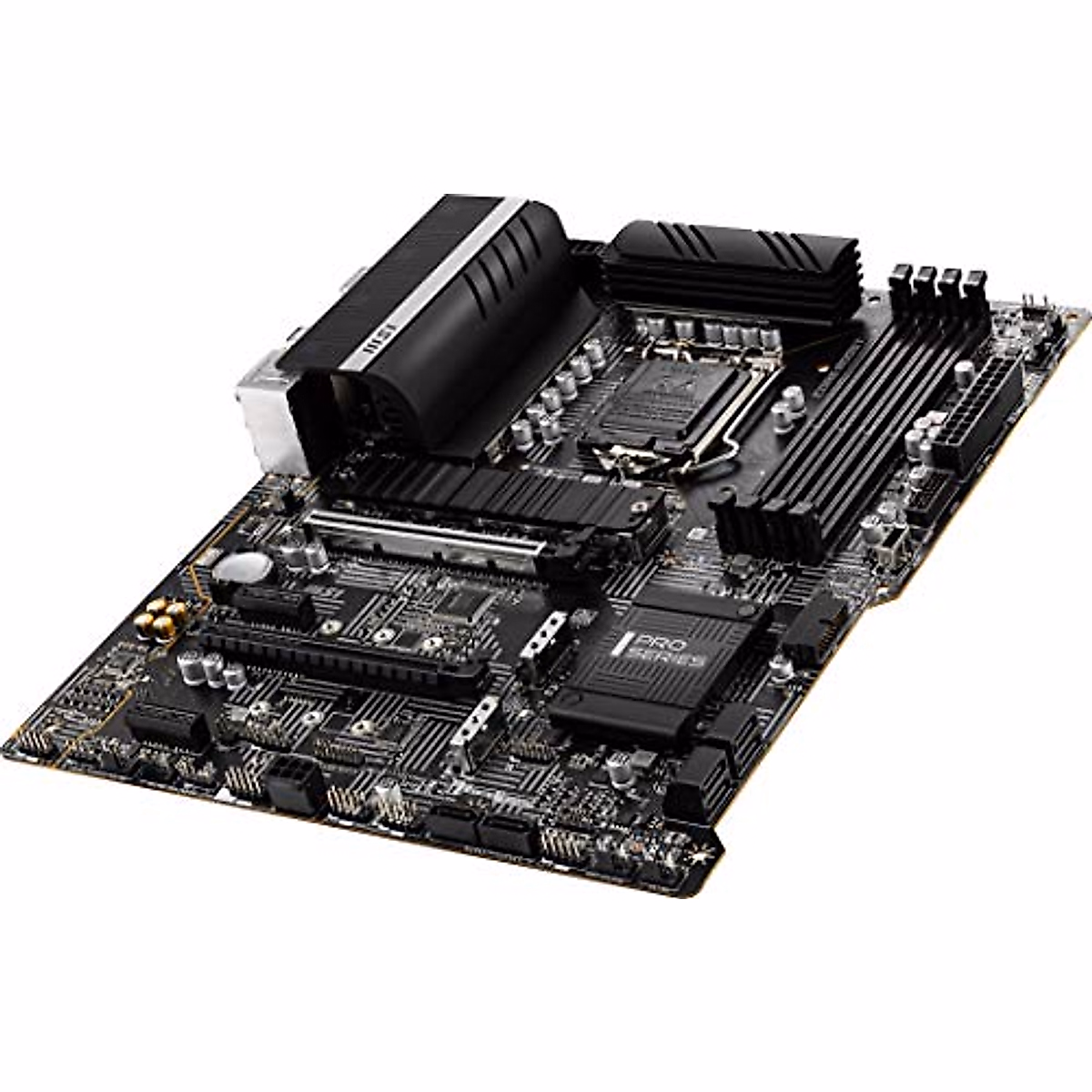 MSI Z590 PRO WiFi ProSeries Motherboard (ATX, 11th/10th Gen Intel Core, LGA 1200 Socket, DDR4, PCIe 4, M.2 Slots, USB 3.2 Gen 2, 2.5G LAN, DP/HDMI, Wi-Fi 6E)