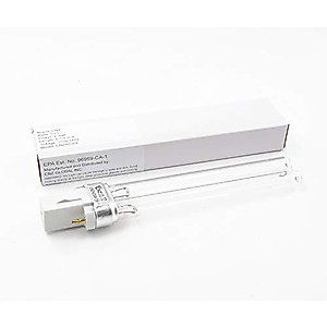 CNZ 9 Watts G23 Base UV-C Germicidal Ultraviolet Light Bulb QTY 2