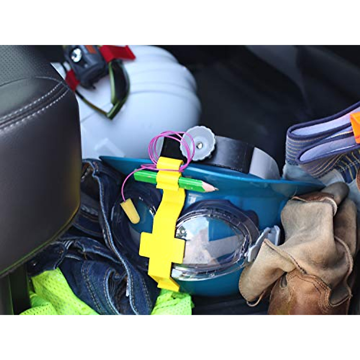 Glove Guard Goggle Guard Clip (White)