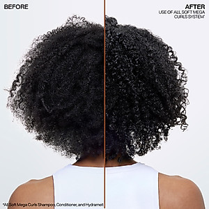 REDKEN All Soft Mega Curls Shampoo | Sulfate Free| For Curly & Coily Hair | Nourishes & Softens Severely Extremely Dry Hair | With Aloe Vera