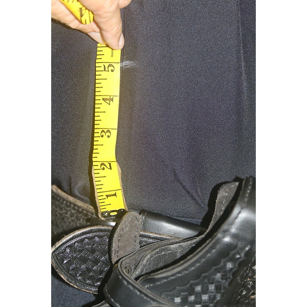 Shirt Lock Undergarment Duty Suspenders | Heavy Duty Elastic Duty Belt Suspenders | Slim and Hidden Duty Accessory