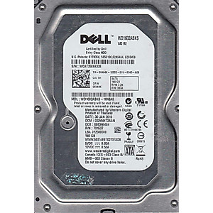 WD1602ABKS-18N8A0, DCM DGNNHT2AAN, Western Digital 160GB SATA 3.5 Hard Drive