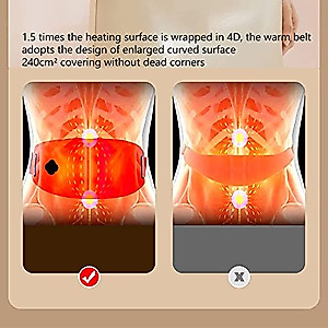 Pixie Period Heating Pad for Cramps - Best Portable Pain Relief Device with Heat On The Market - Hours of Menstrual Pain Relief - Wear The Belt Discreetly & Comfortably While You Work Any Job