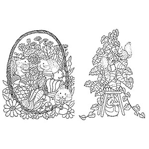 A Million Cute Animals: Adorable Animals to Color (A Million Creatures to Color) (Volume 9)