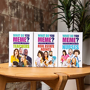 WHAT DO YOU MEME? Nurses Edition - The Hilarious Party Game for Meme Lovers