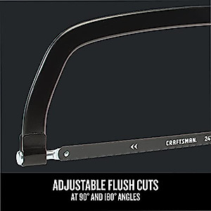 CRAFTSMAN Hand Saw, 12-Inch Hacksaw (CMHT20138)