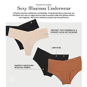 Victoria's Secret Smooth No Show Cheeky Hiphugger Panty, Underwear for Women, Mousse (XXL)