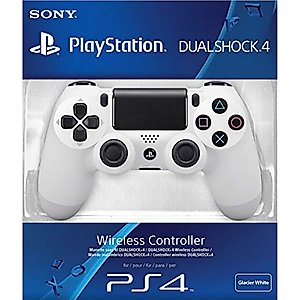 Sony PS4 Dualshock 4 Wireless Controller - Glacier White (World Edition, Model# CUH-ZCT2E) *Box image is different