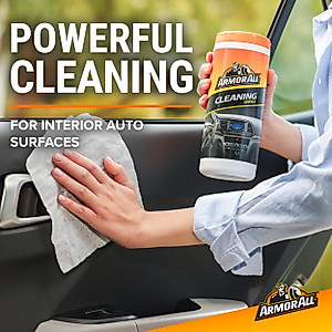 Armor All Interior Car Cleaning Wipes, Car Wipes for Dirt and Dust, 30 Count