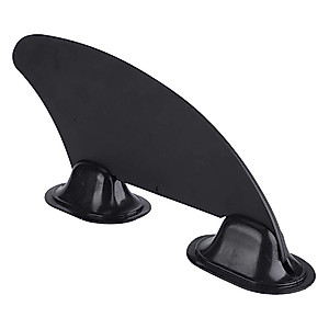 Wbestexercises Tracking Fin, Kayak Skeg Tracking Fin, Integral Fin Mounting Points, Black Watershed Board Kayak Boats Canoe Accessory
