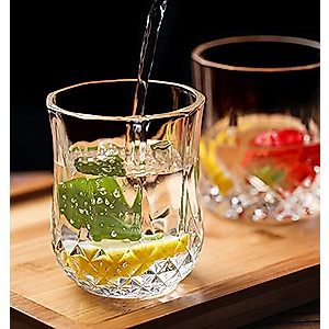 JAIEF 1.7 OZ Crystal Shot Glasses Set, Heavy Base Cordial Glasses | Tequila Glasses (Set of 8)