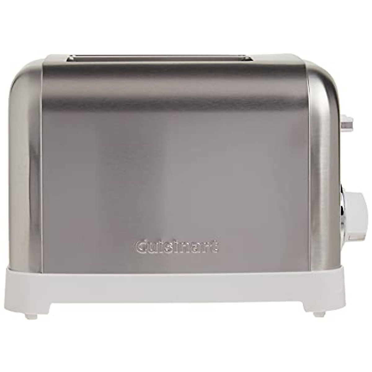 Cuisinart CPT-180WP1 4-Slice Metal Classic Toaster, White/Stainless Steel