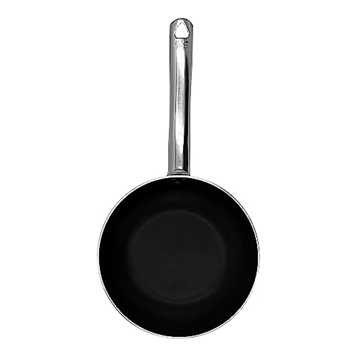 Pentole Agnelli Professional Anti - Adherent Professional 3 Mm. Platinum Saute Pan 3 Mm. with 1 Tubular Handle, Diameter 45 cm.