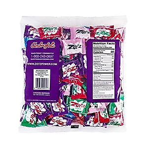 Zotz Fizzy Candy Bag, Assorted Flavors, 100 Count Bag