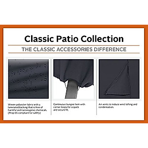 Classic Accessories Water-Resistant 27 Inch Kamado Ceramic BBQ Grill Cover