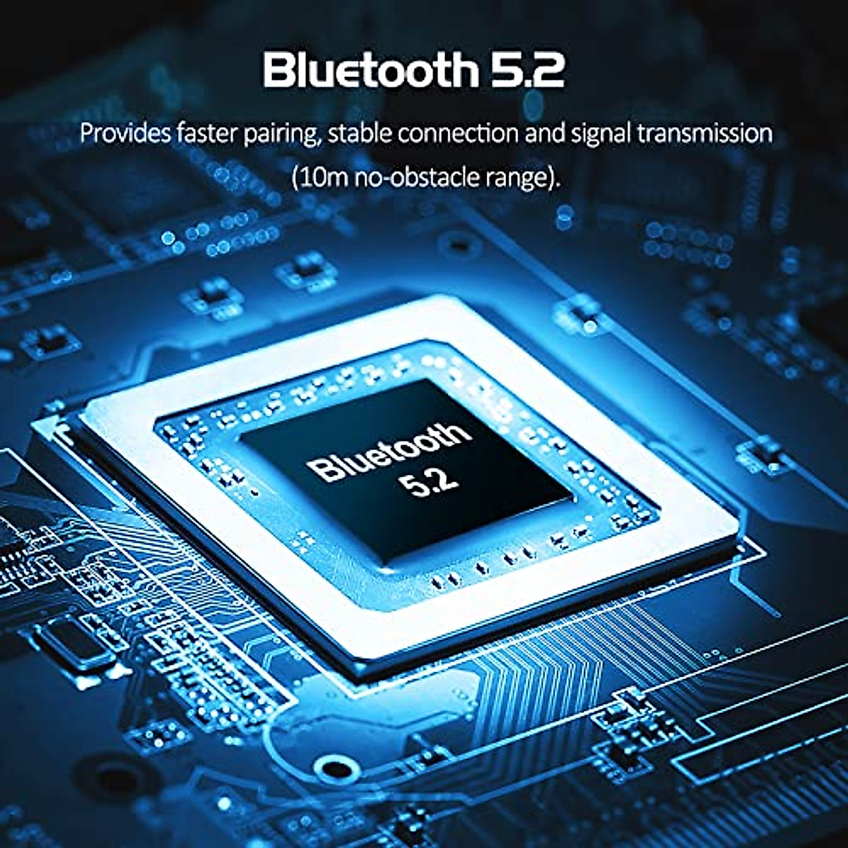 Wireless Headphones for Graduation Gifts,Noise Cancelling Bluetooth Earbuds with Wireless Touch Control and Charging Case,IPX5 Waterproof EarBuds 40H with ENC HD in-Ear Built-in Mic Headset Deep Bass