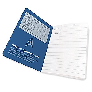 Star Trek Captain's Log Passport Sized Mini Notebook