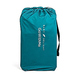 Baby Delight Go with Me Duo Deluxe Portable Chair | for Kids | Double Seat | Indoor and Outdoor | Teal