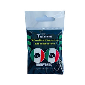 Tennis Vibration Dampener Flags (Mexico Flag)
