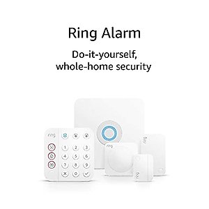 Ring Alarm 5-piece kit (2nd Gen) – home security system with optional 24/7 professional monitoring – Works with Alexa