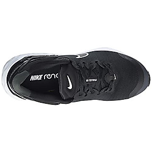 Nike Women's Road Running Shoes, Black White Pure Platinum Dk Smoke Grey, 8.5 US