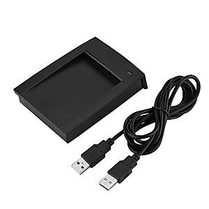 125Khz Smart RFID ID Card Reader, Smart Card Reader Writer USB Proximity Sensor Door Access Control Sensor No Drive for Access Control
