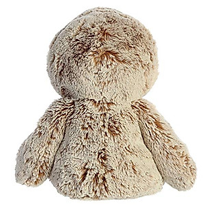 Aurora® Snuggly Sweet & Softer™ Sloth Stuffed Animal - Comforting Companion - Imaginative Play - Brown 9 Inches