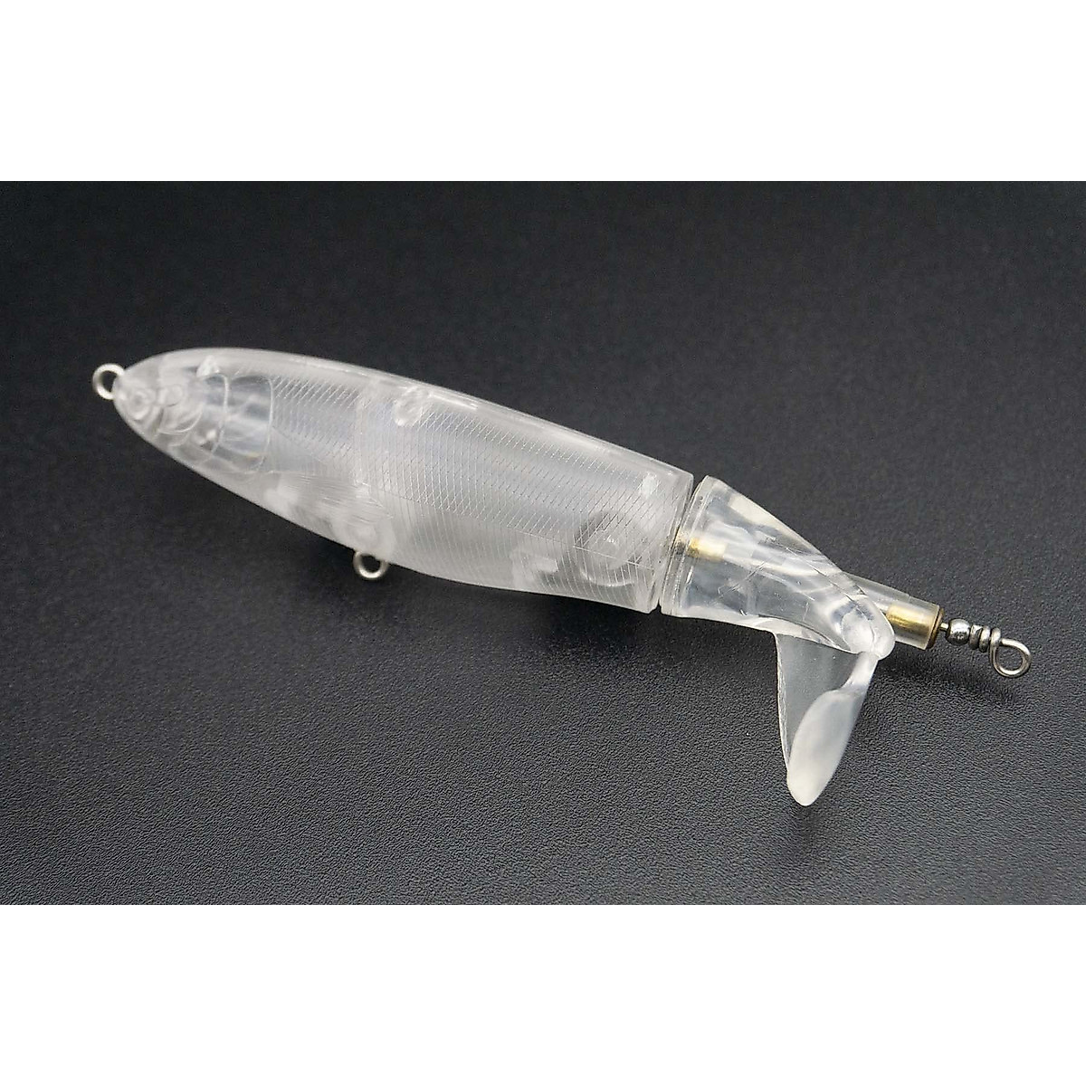 5PCS Unpainted Lure Blanks 14.19g 10.7cm with Free Special Eye Crankbait Simulation Blank Body Clear Hard Baits Trout Salmon Minnow Lure Popper Lures Topwater Freshwater 8339L