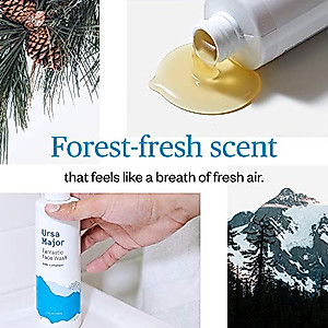 Ursa Major Fantastic Face Wash | Natural, Vegan & Cruelty Free | Daily Foaming Facial Cleanser for Men & Women | 8 ounces