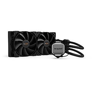 be quiet! Pure Loop 280mm All-in-One Water Cooling System | Intel 1700 1200 2066 1150 1151 1155 2011 Square ILM | AMD4 AMD5 | BW007