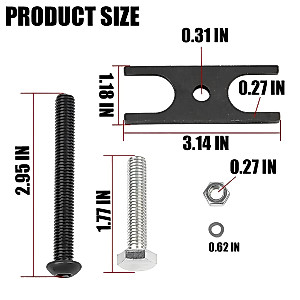 AICEL LS Valve Spring Compressor Tool, Automotive Valve Seal Adjustment Installation Tools, Aluminum Alloy Valve Spring Removal Kit, Car Tuning Accessories Compatible with LS1 LS2 LS3 LS6 Engines