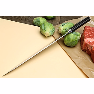 Yoshihiro INOX AUS10 Stain-Resistant Steel Ice Hardened Sujihiki Slicer Chef Knife (10.5'' (270mm))